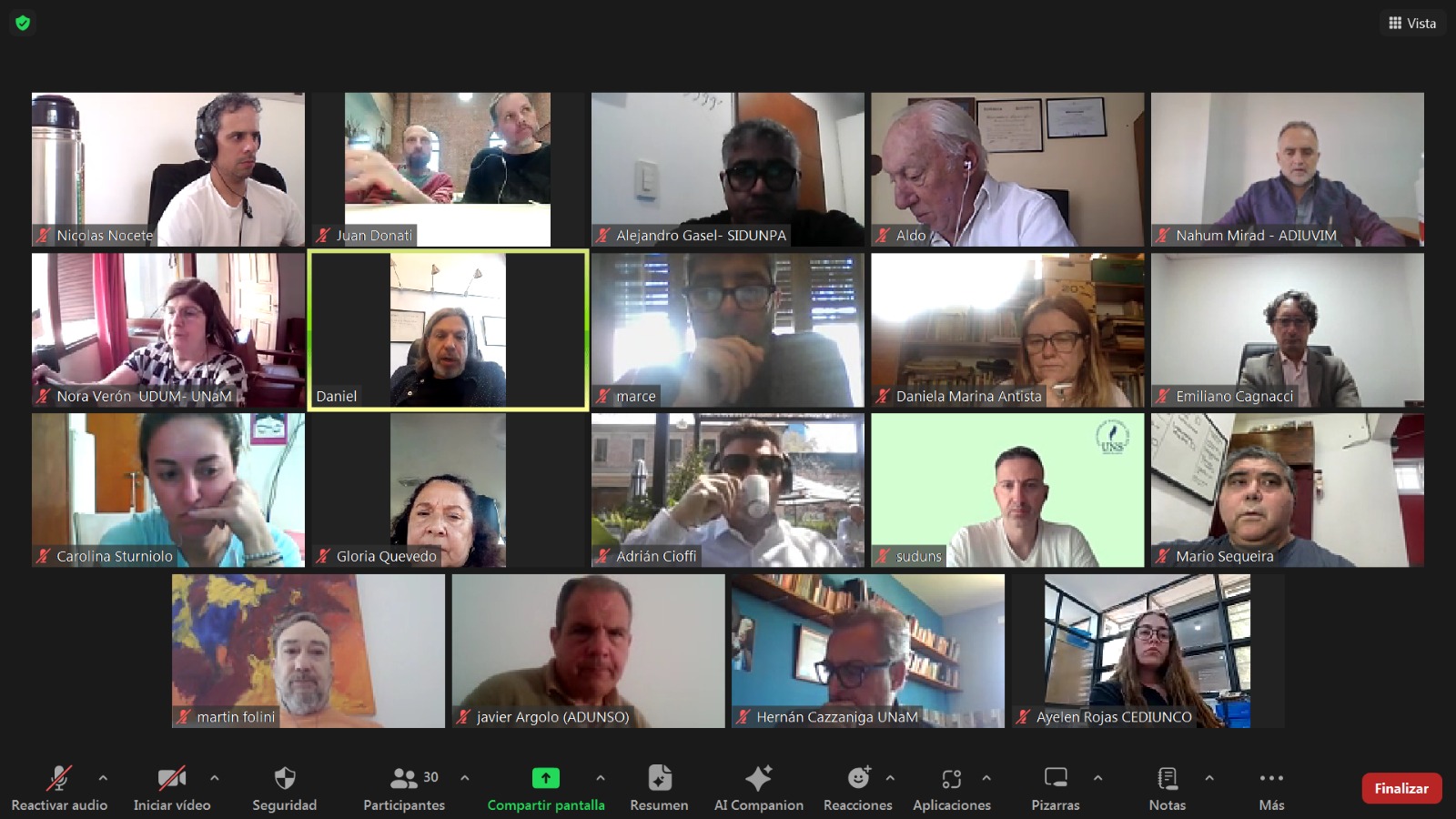 Resoluciones del Plenario de Secretarios/as Generales de la FEDUN - FEDUN